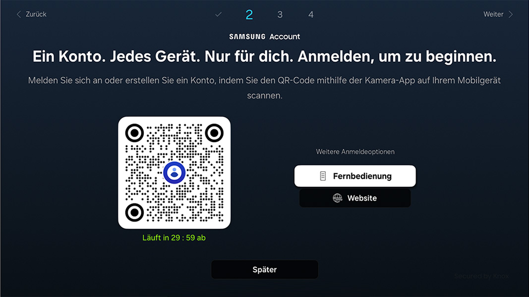 Samsung TV-Simulator